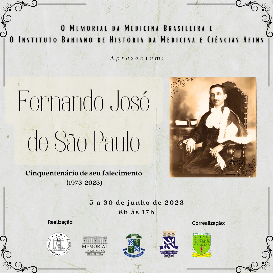 Fernando São Paulo em cartaz na BGM – IBHMCA